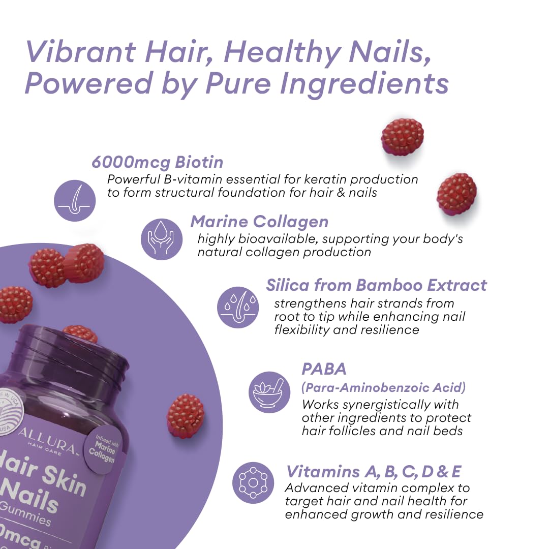 hair skin nails vitamins for beauty