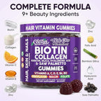 hair support biotin gummies with vitamins