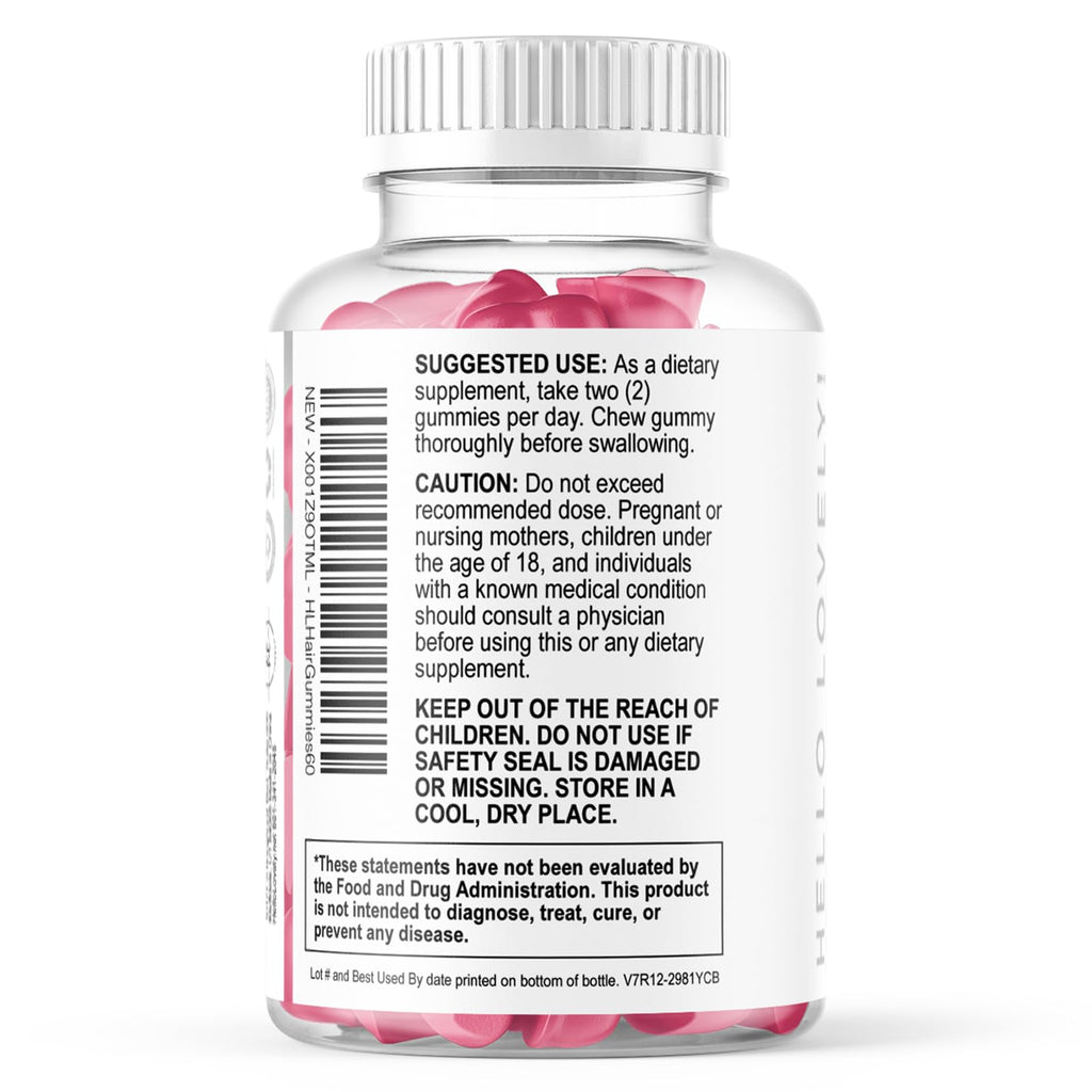 hair vitamin gummies for stronger locks