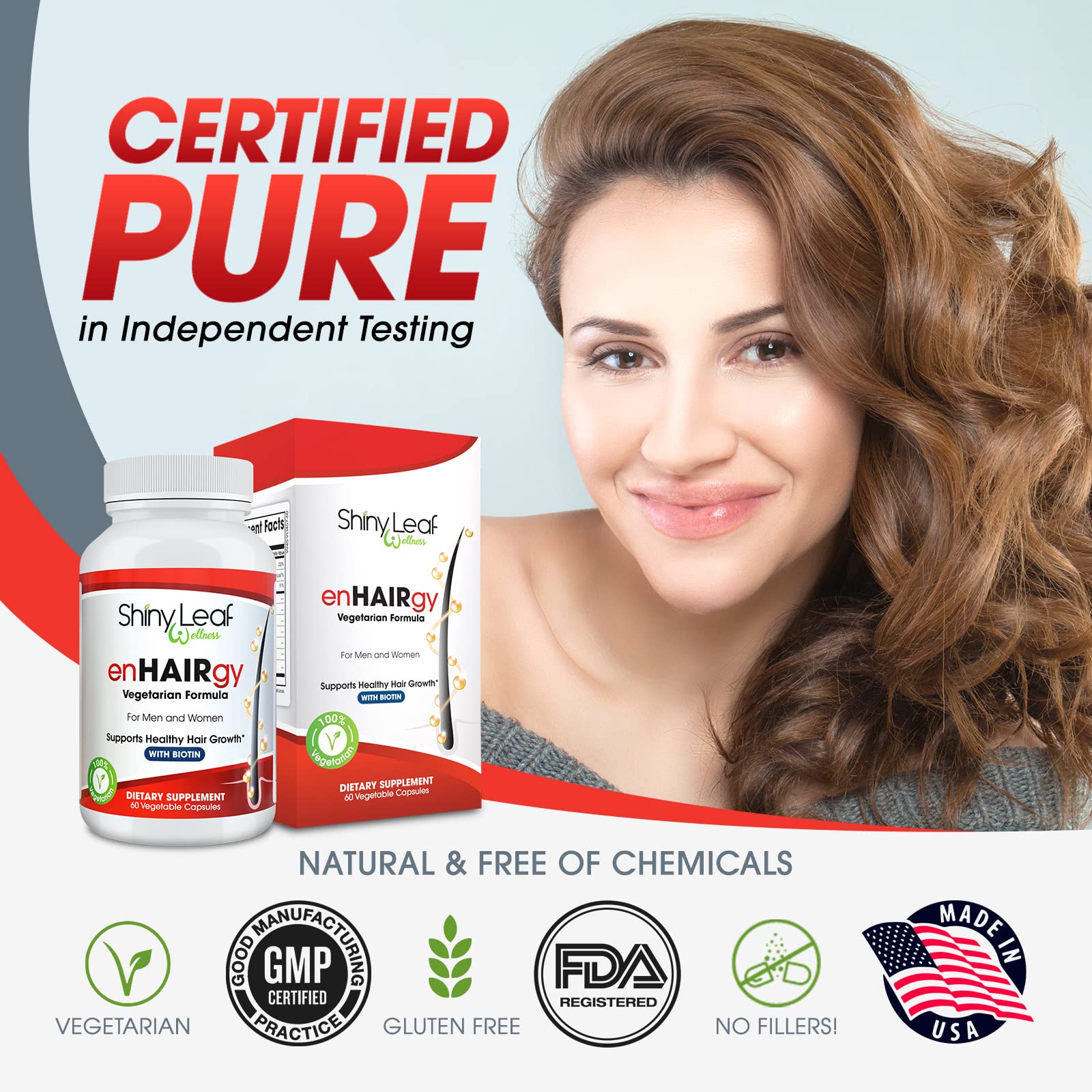 Hair vitamins for enhanced hair vitality
