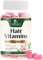 Hair vitamins gummies for healthy hair