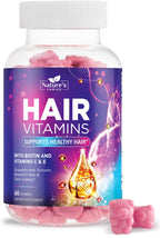 Hair vitamins gummies for healthy hair