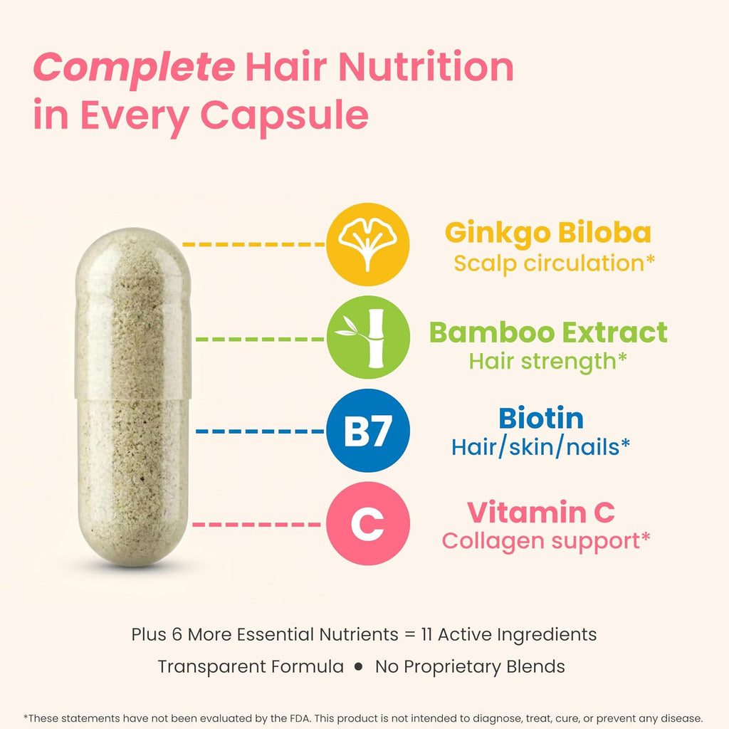 HairAnew vitamins for fuller hair