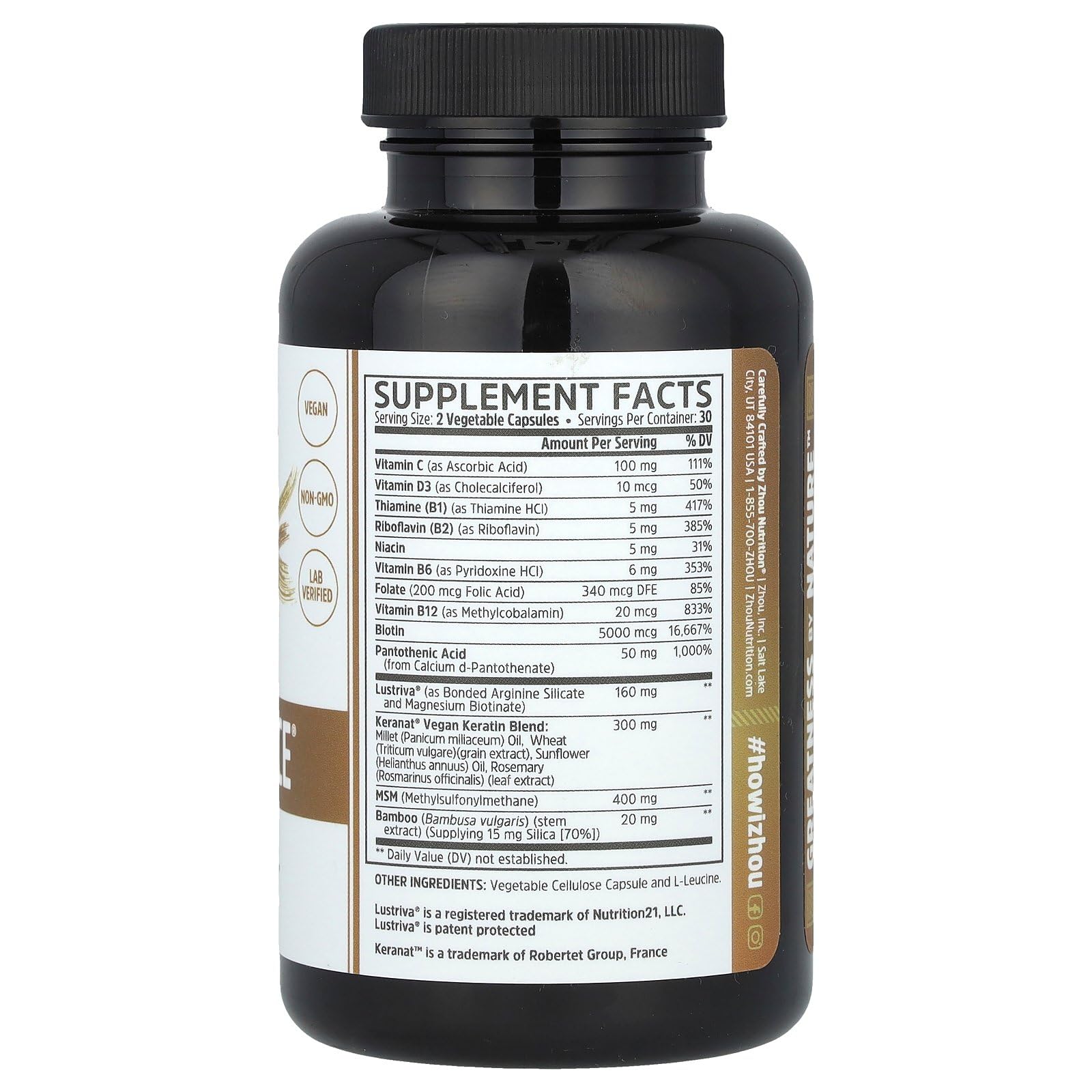 hairfluence vitamins for stronger hair