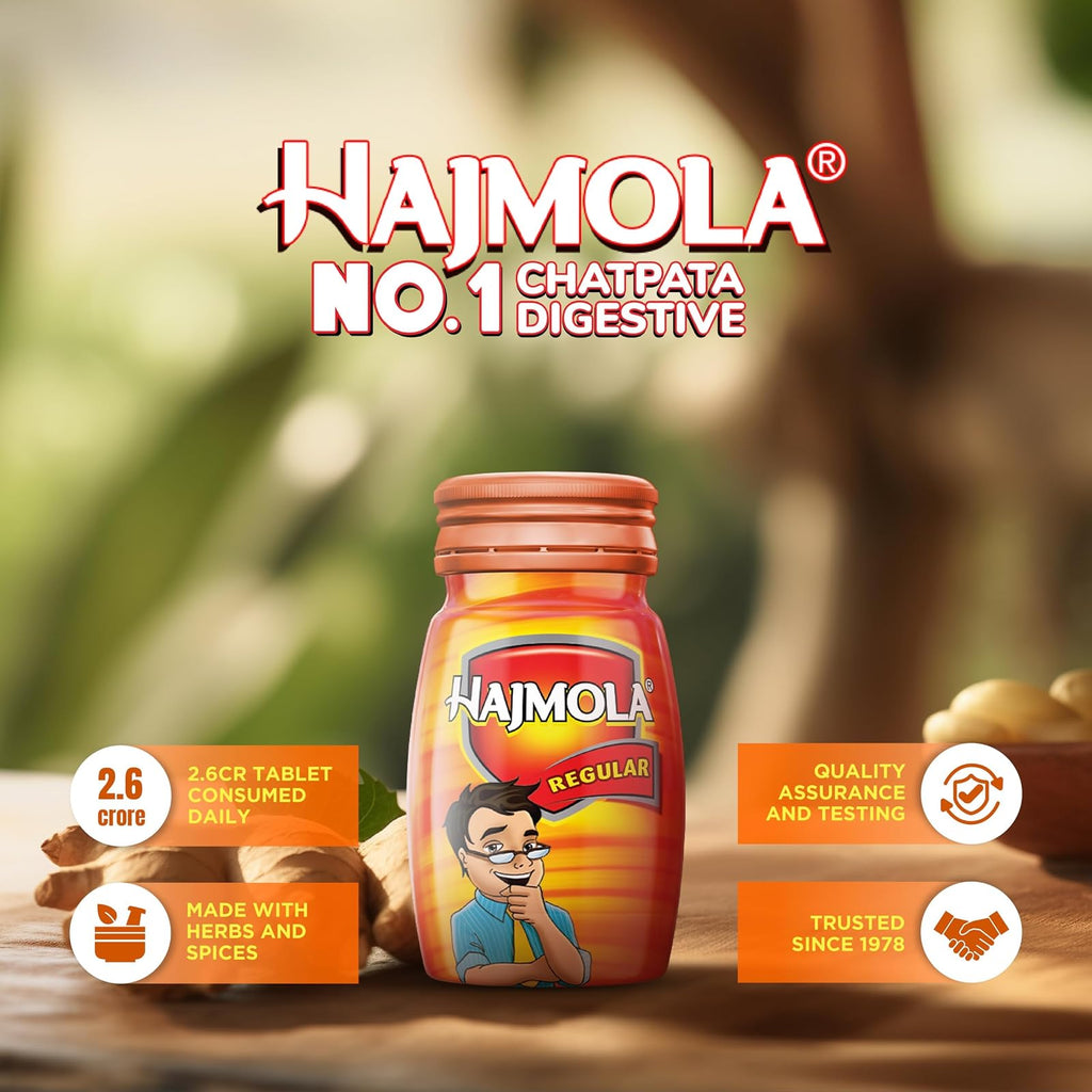 Hajmola herbal blend for wellness