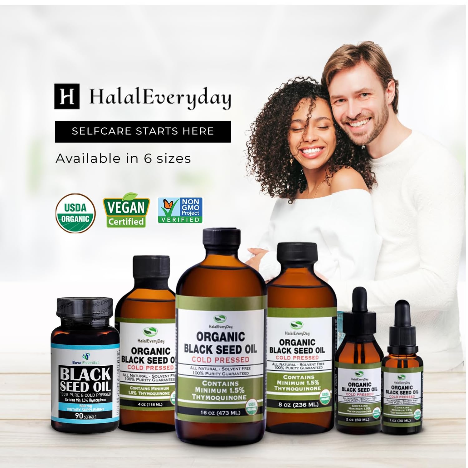Halal black seed oil for daily use