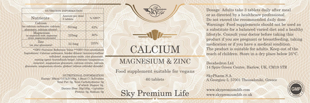 Halal certified calcium for dietary needs