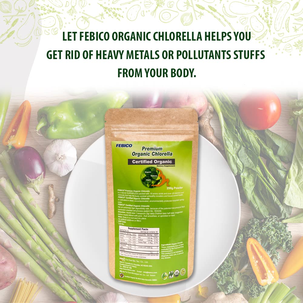 Halal certified chlorella powder nutrition