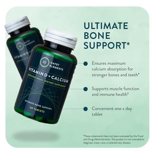 Halal certified vitamin D calcium blend