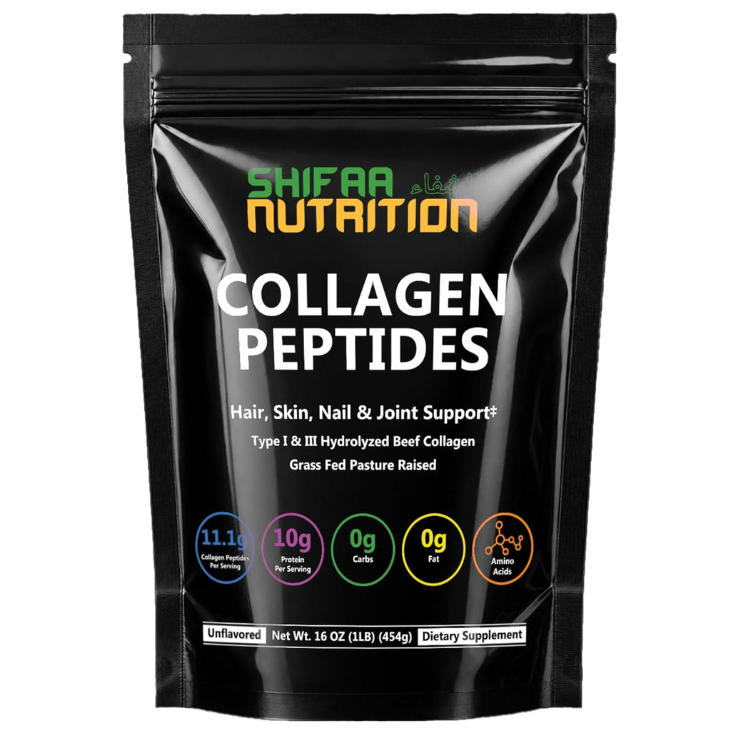 Halal collagen peptides powder benefits
