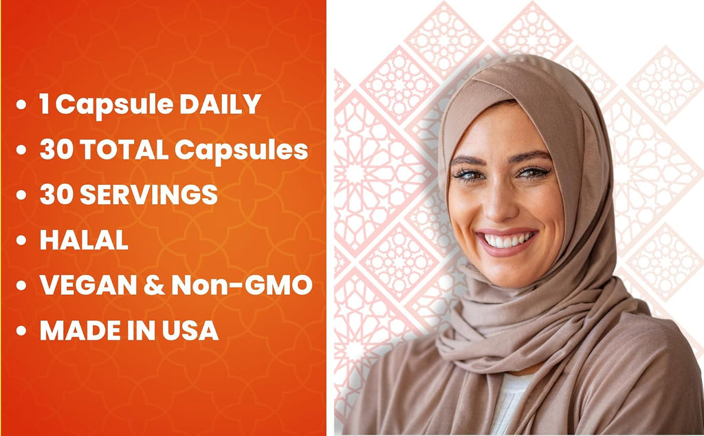 Halal CoQ10 for cellular energy production