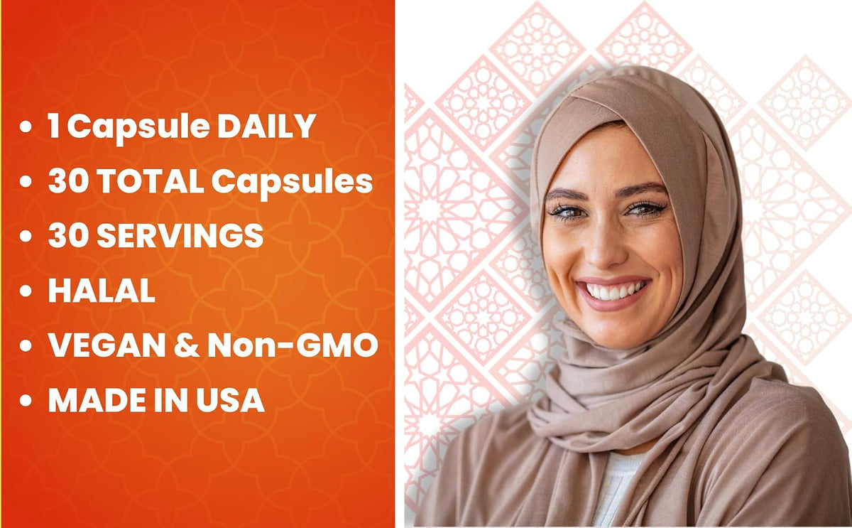 Halal CoQ10 for cellular energy production