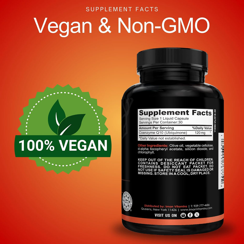 Halal CoQ10 for improved stamina