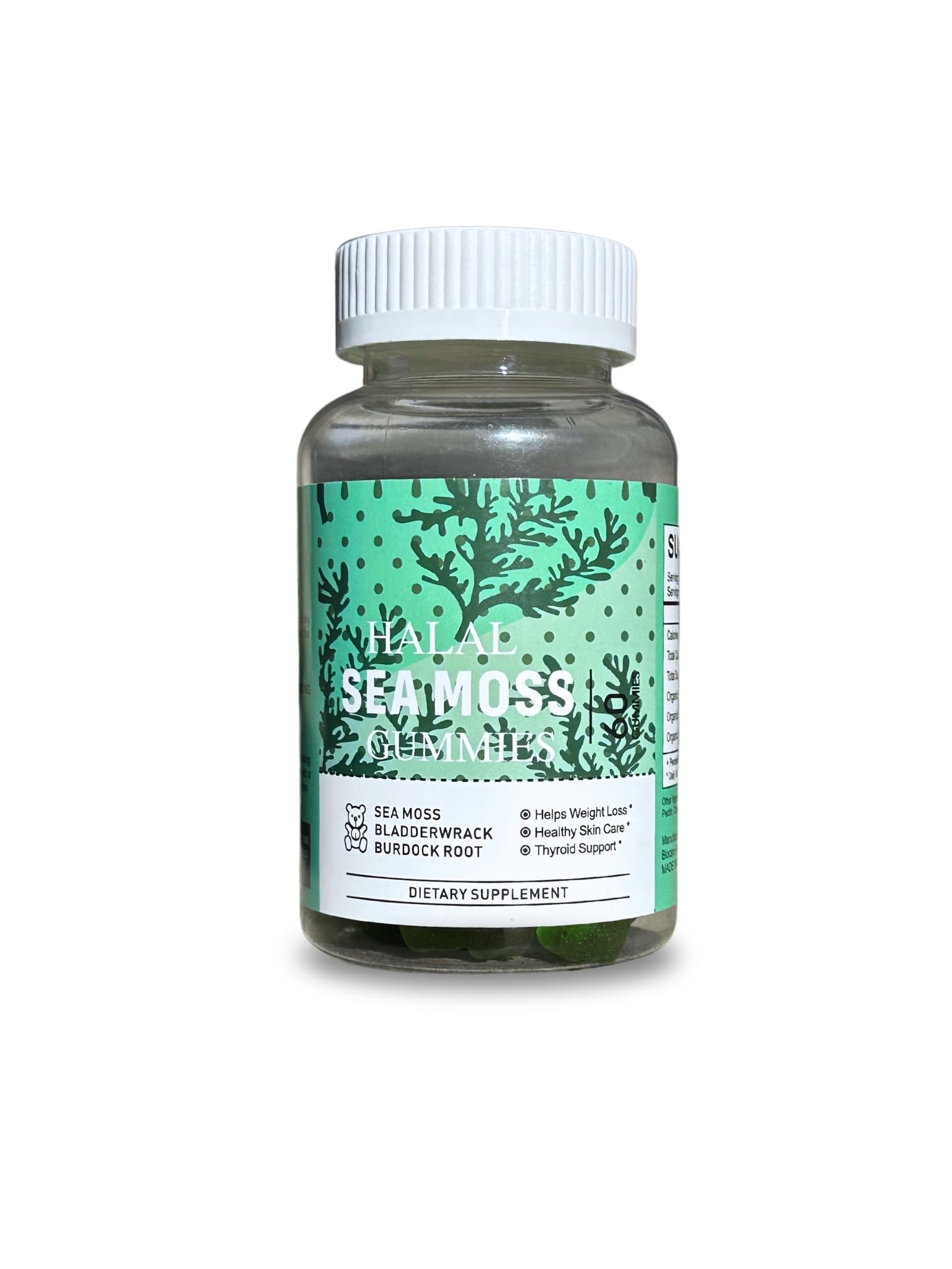 Halal Irish Sea Moss gummies for wellness