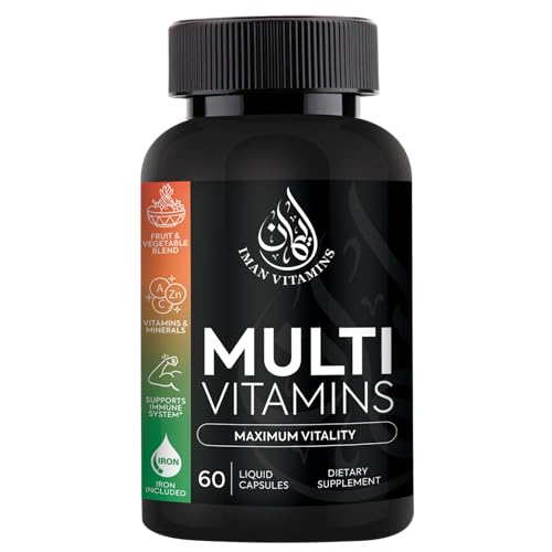 Halal multivitamins for daily health