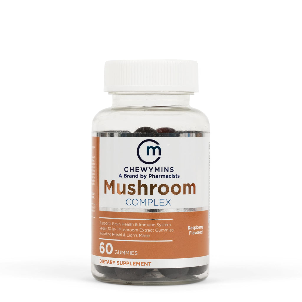 Halal mushroom complex gummies for brain health