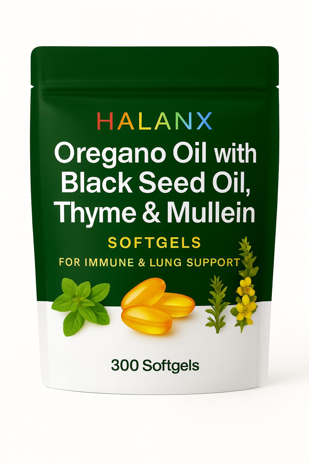 Halanx oil of oregano softgels