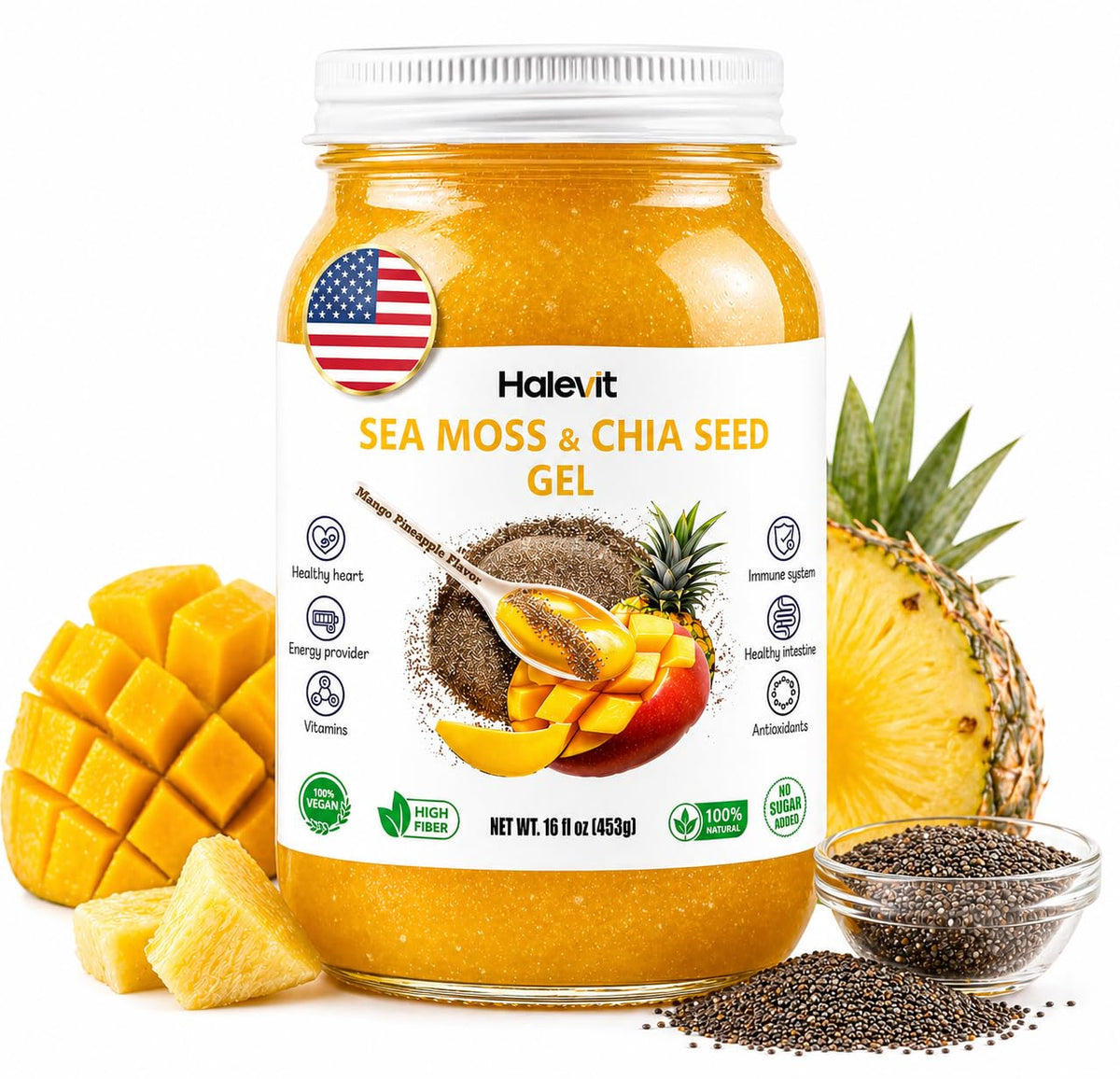 Halevit sea moss gel benefits