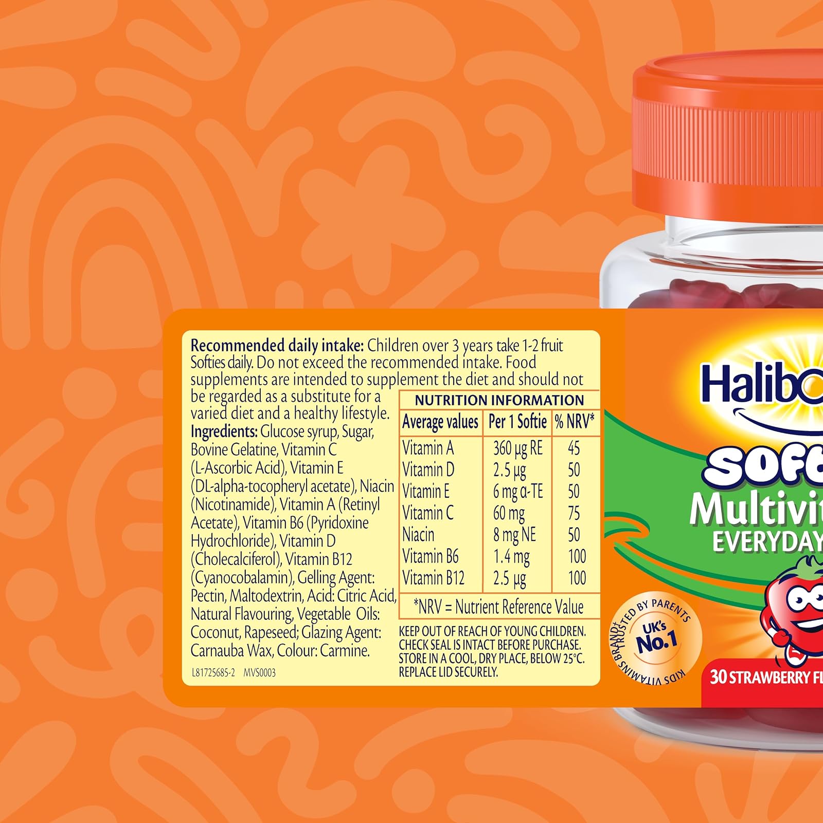 Haliborange gummies for immune support