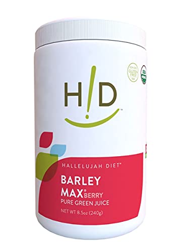 Hallelujah Diet Organic BarleyMax berry flavour