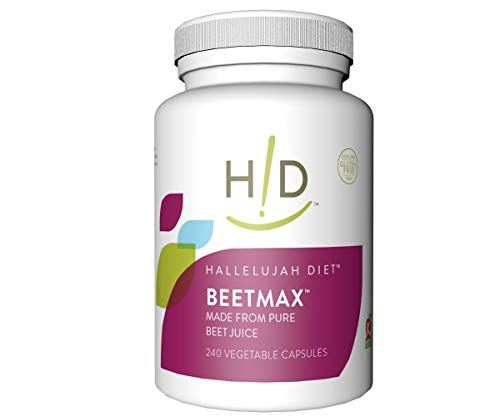 Hallelujah Diet Organic BeetMax capsules for energy