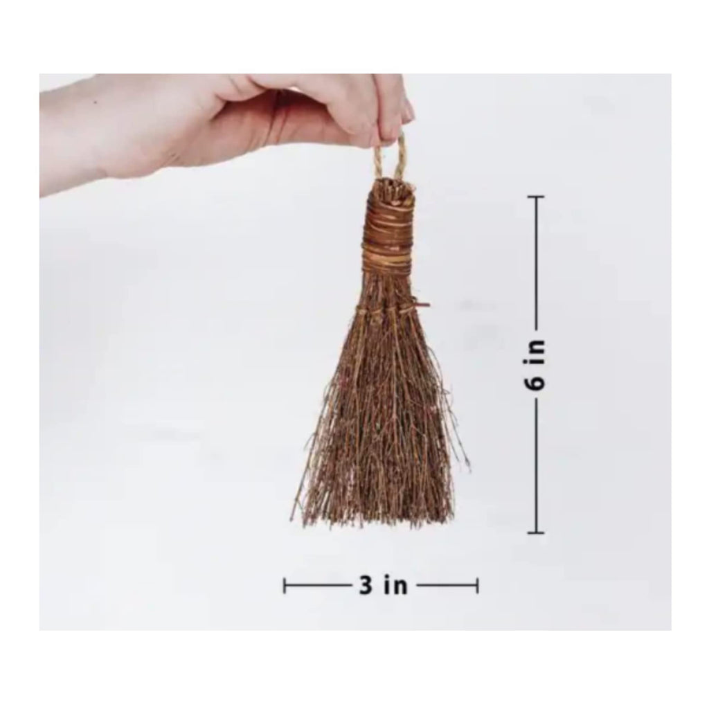 Halloween themed cinnamon broomstick