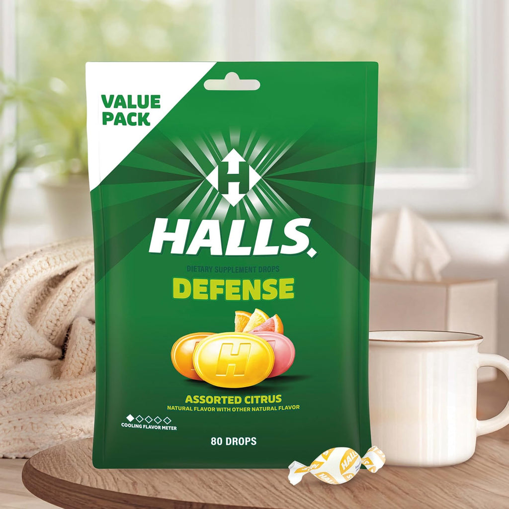 HALLS vitamin C 1000mg immunity boost
