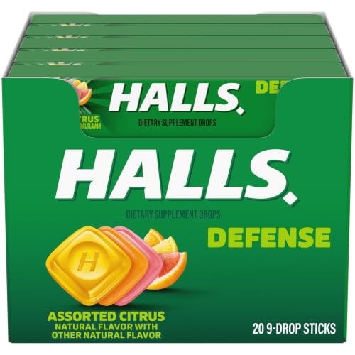 HALLS vitamin C dietary drops
