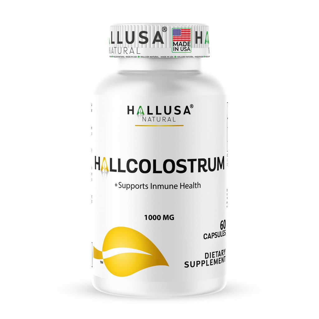 Hallusa colostrum capsules for immunity