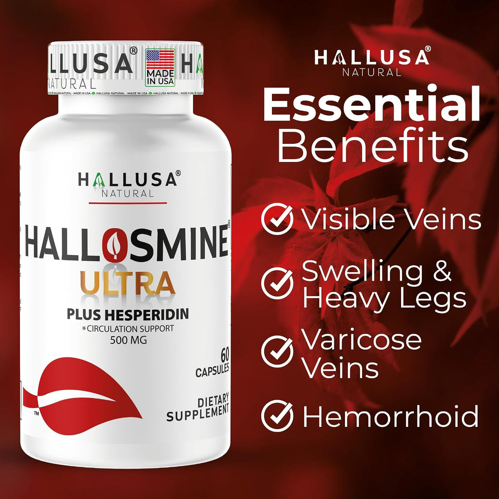 Hallusa Diosmin and Hesperidin benefits