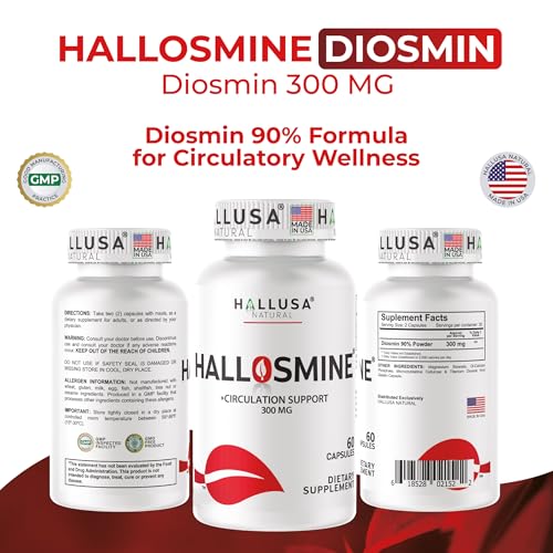 Hallusa diosmin vein health support