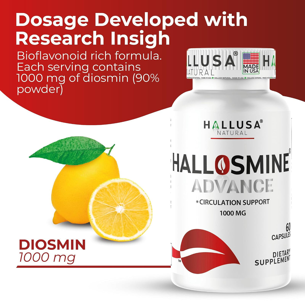 Hallusa Hallosmine Advance capsules for better health