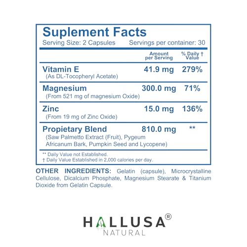 Hallusa herbal supplement for wellness
