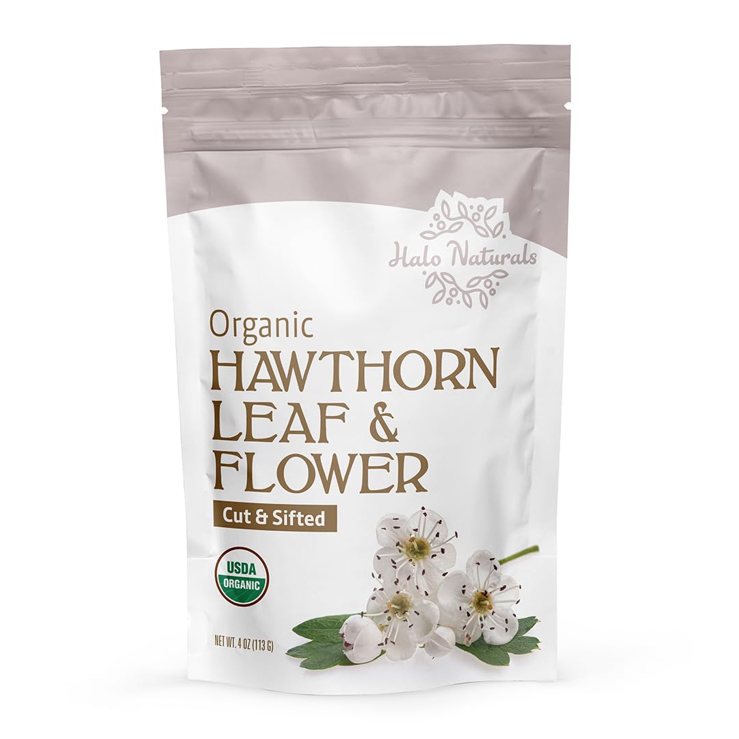 Halo Naturals hawthorn leaf uses