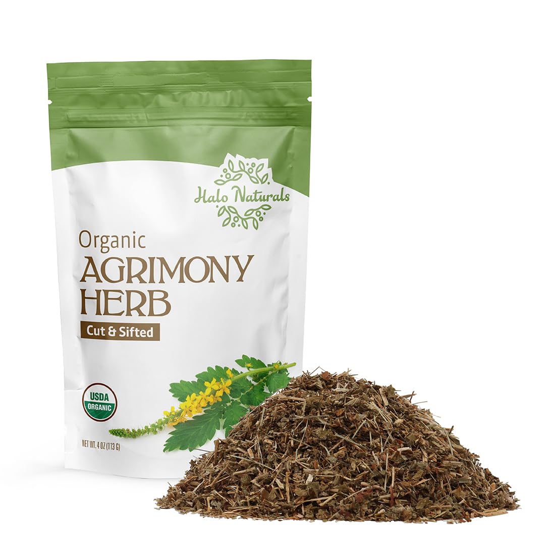 Halo Naturals organic agrimony tea