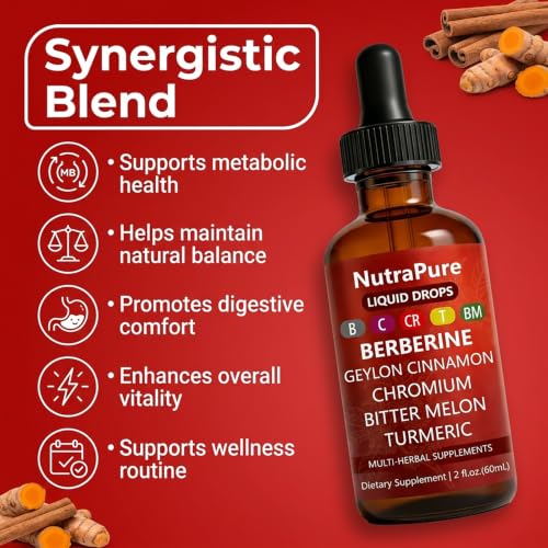 Halpilt Nutrapure Berberine liquid supplement