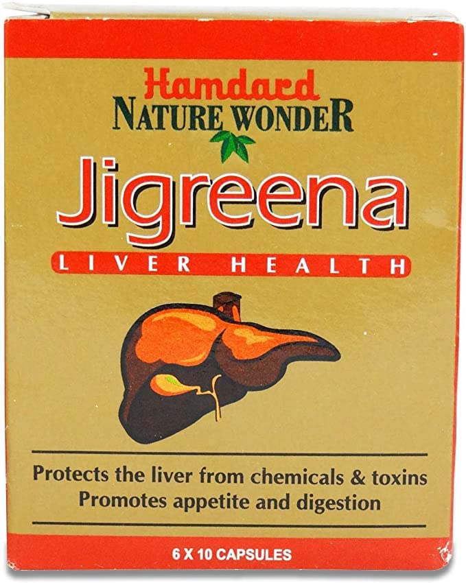 Hamdard Jigreena blended vitamin capsules