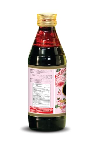 Hamdard rose syrup for daily nutrition