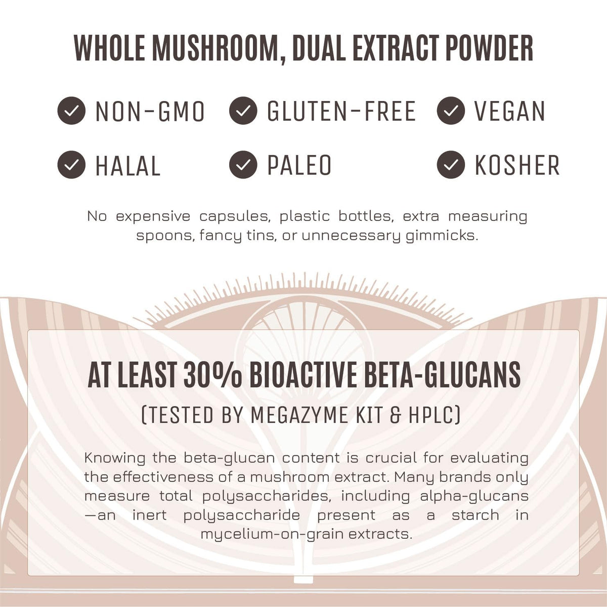 Hamilton's adaptogen mushroom supplement