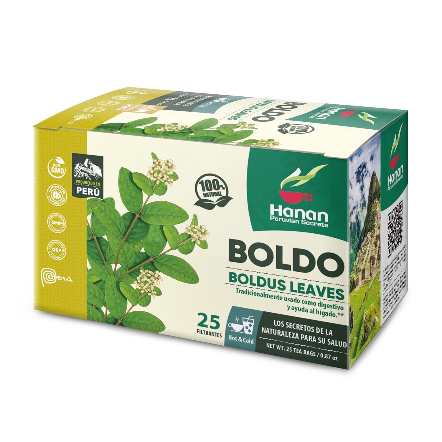 Hanan Boldo herbal tea bags