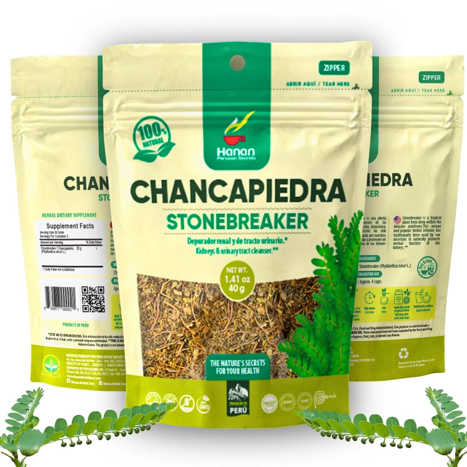 Hanan Chanca Piedra herbal tea benefits