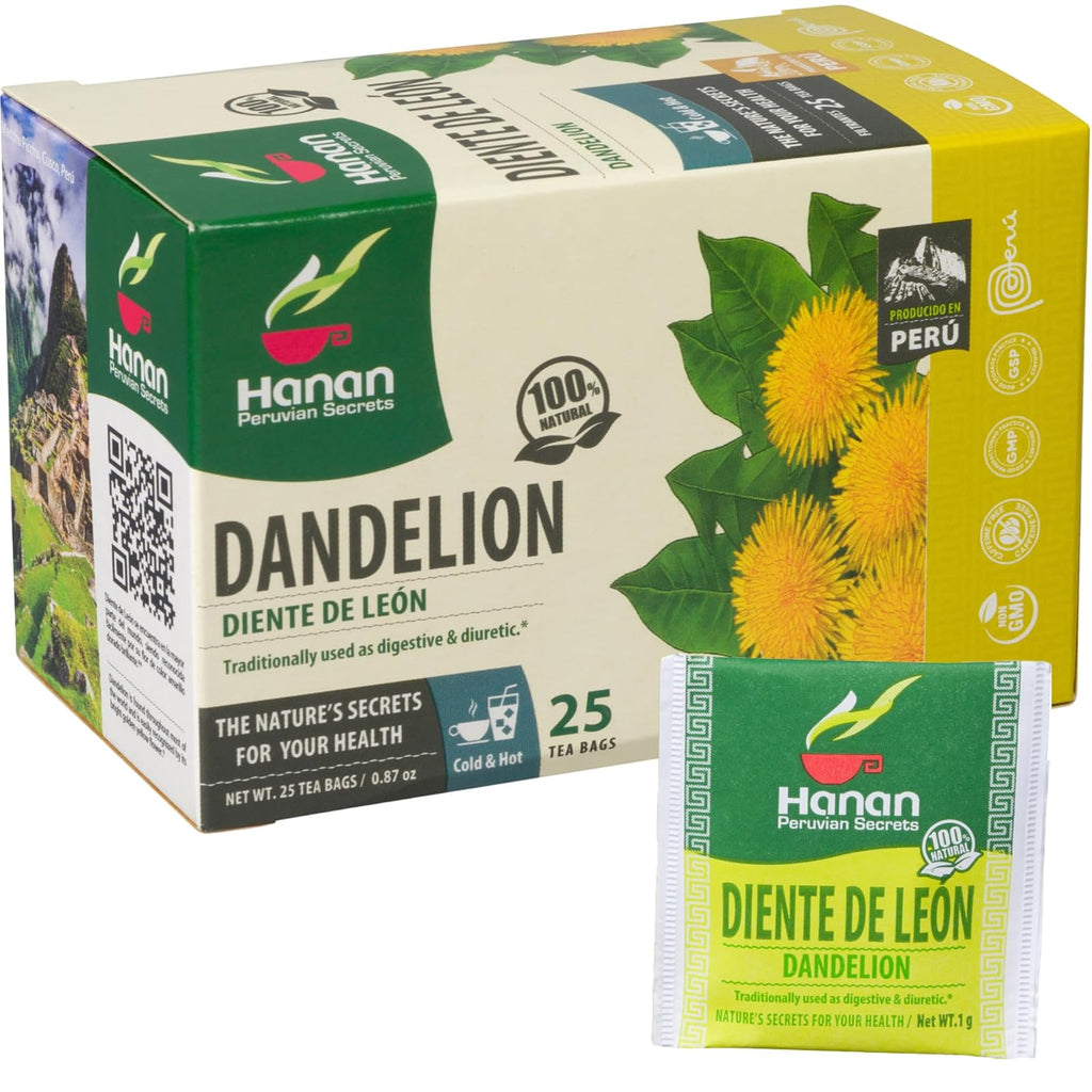 Hanan dandelion tea for detox