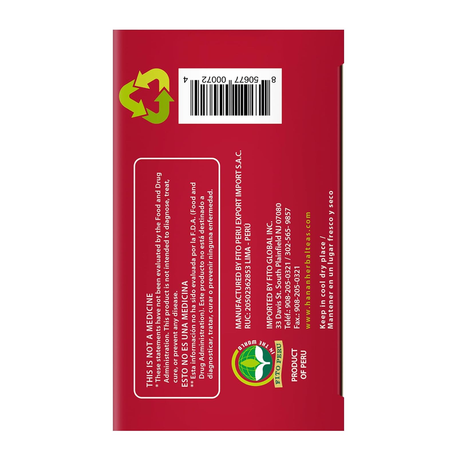 Hanan herbal tea for wellness