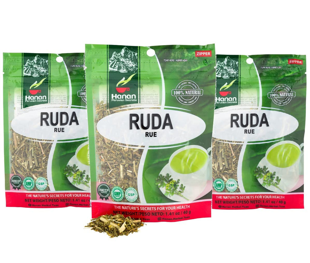 Hanan herbal tea rue herb pouches