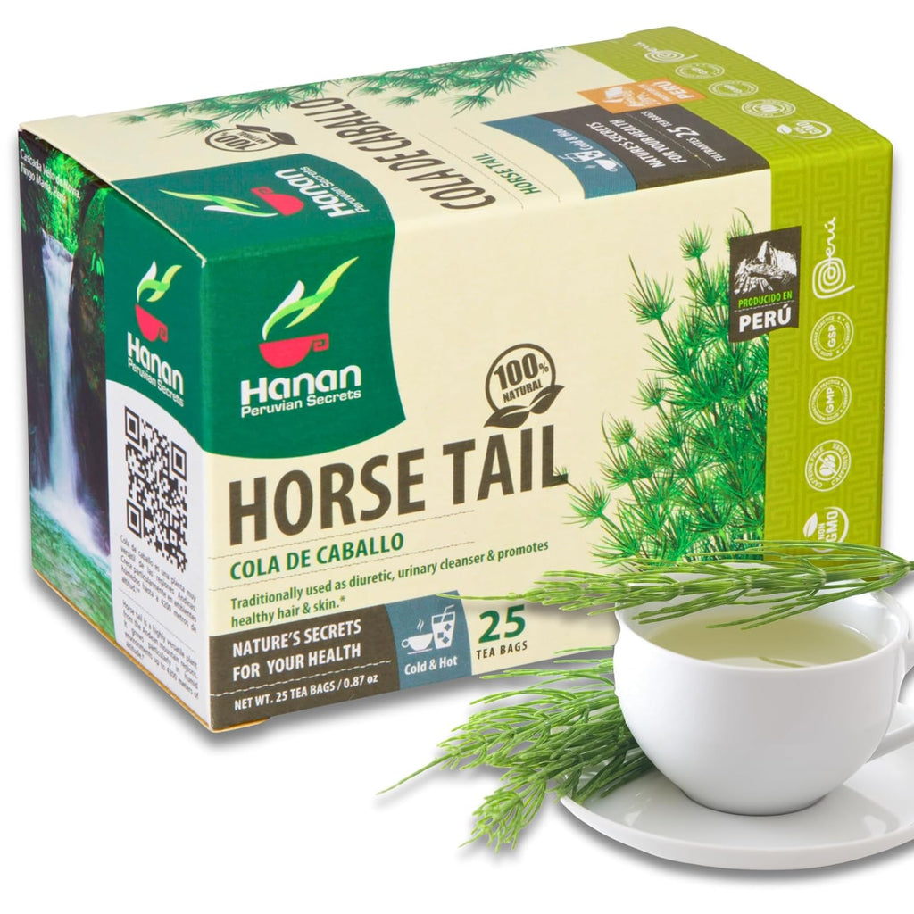 Hanan horsetail tea for healthy hair