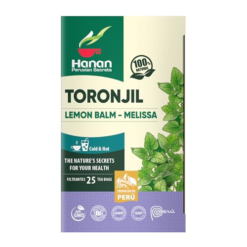 Hanan lemon balm herbal tea bags
