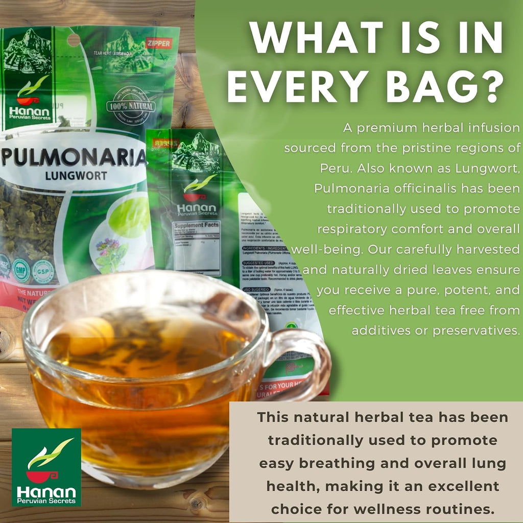 Hanan Lungwort detox herbal infusion