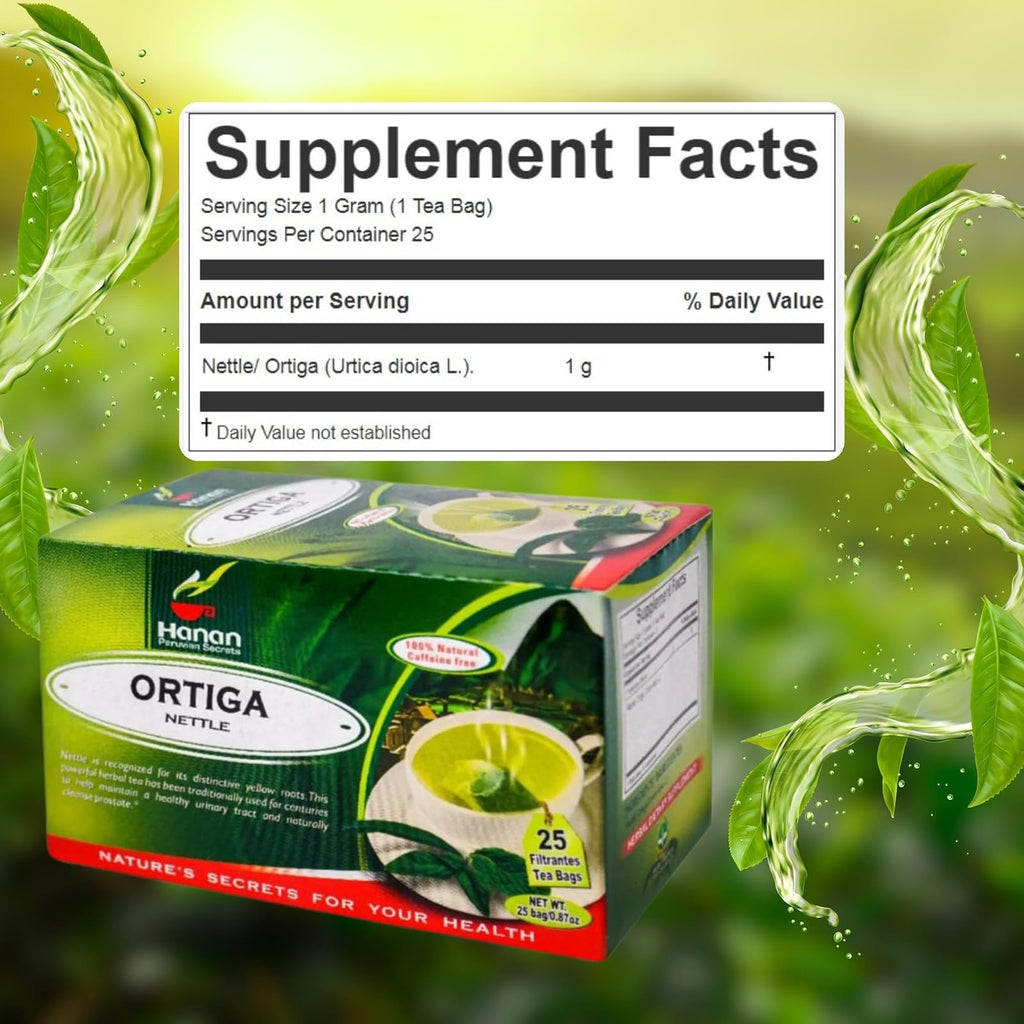 Hanan nettle tea for immune support