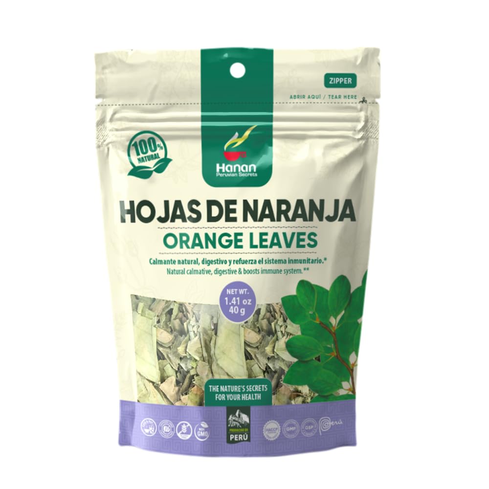 Hanan Peruvian Secrets orange leaves tea