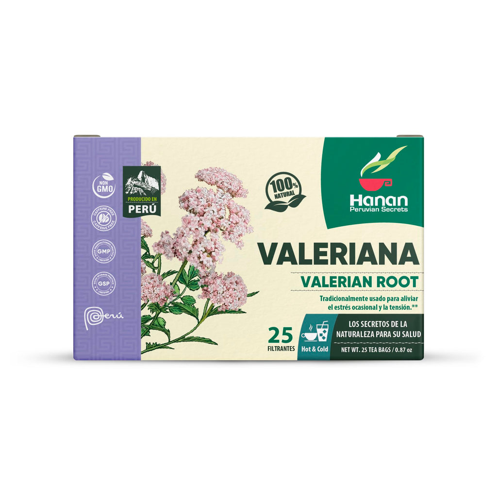 Hanan Peruvian valerian tea 6 pack